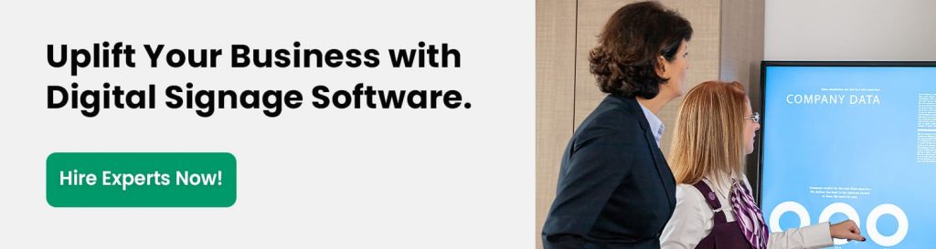 How to Develop Digital Signage Software? - Matellio Inc