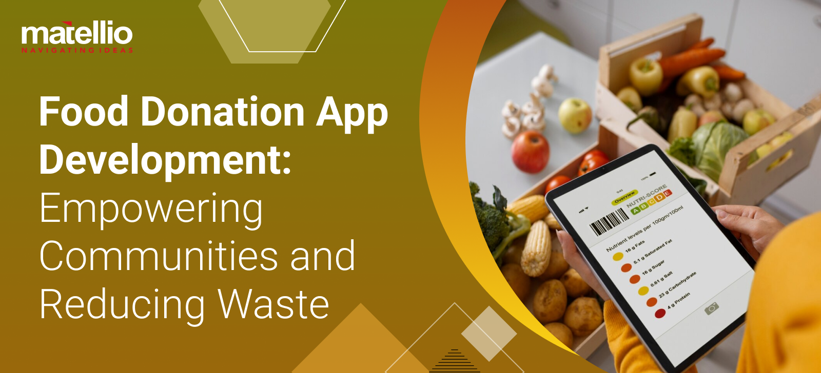Food Donation App Development - Matellio Inc