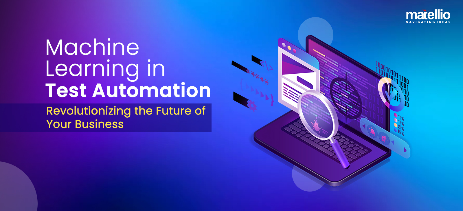 Machine Learning In Test Automation Revolutionizing The Future Of Your Business Matellio Inc
