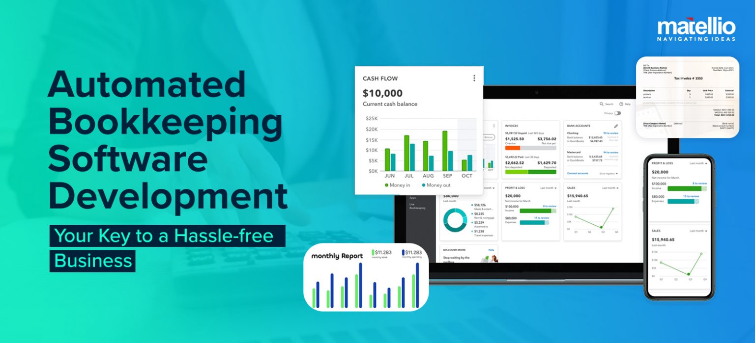Automated Bookkeeping Software Development - Matellio Inc Automated Bookkeeping Software Development - Matellio Inc