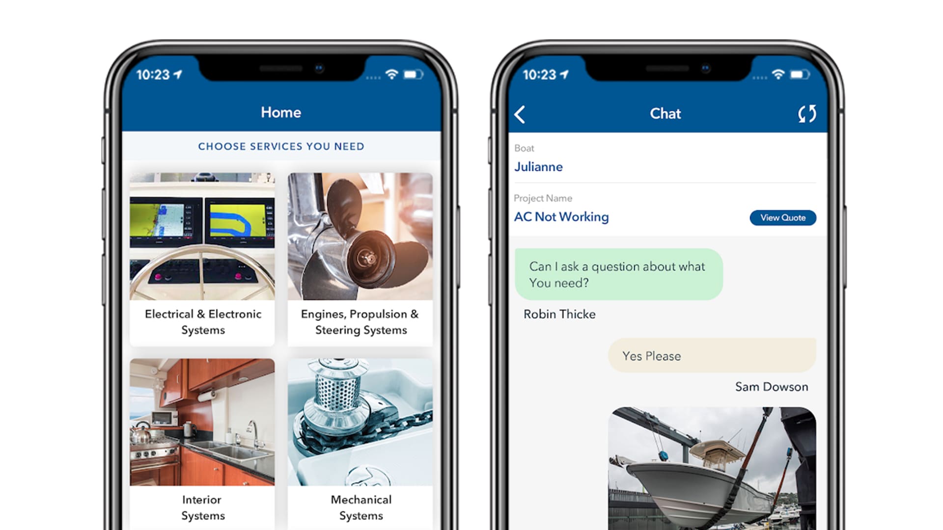 First Mate Services | Marine Repair and Maintenance Services -Matellio