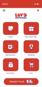 Luv Brownie | Food Ordering App Development - Matellio
