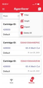 Hypertherm | Data Analysis App - Matellio
