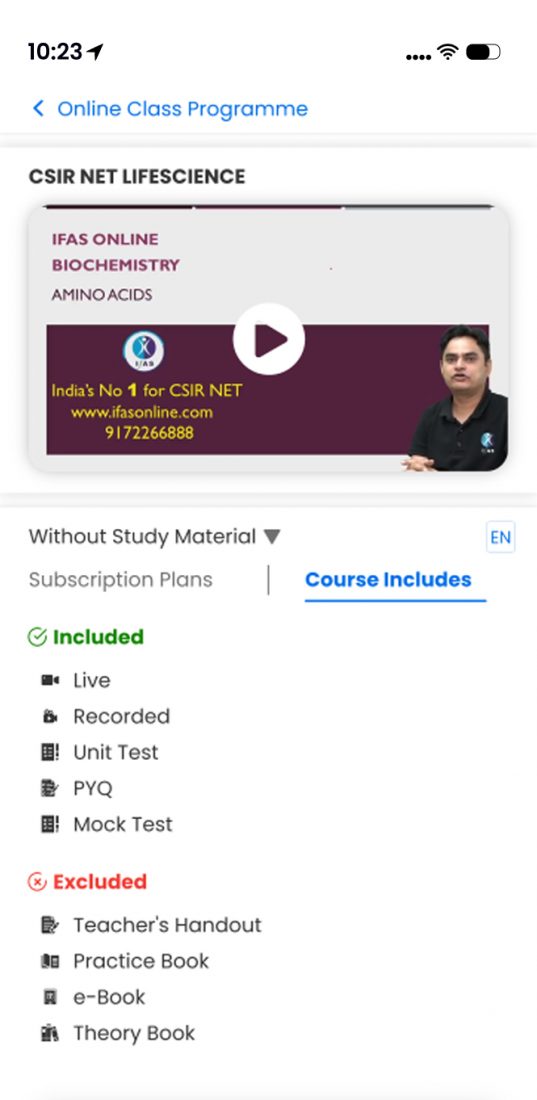IFAS | eLearning App | Online Education Portal - Matellio