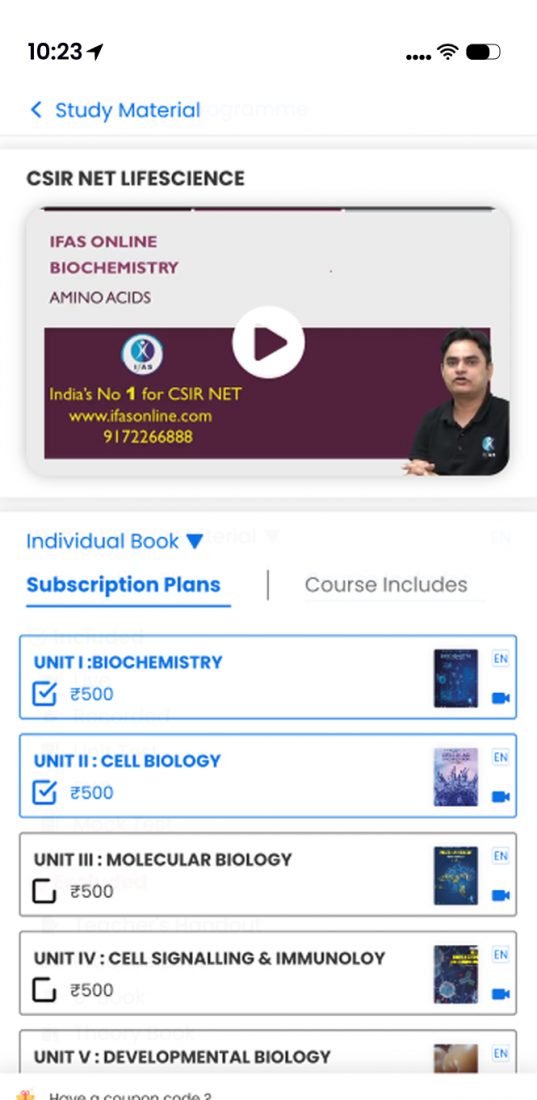 IFAS | eLearning App | Online Education Portal - Matellio