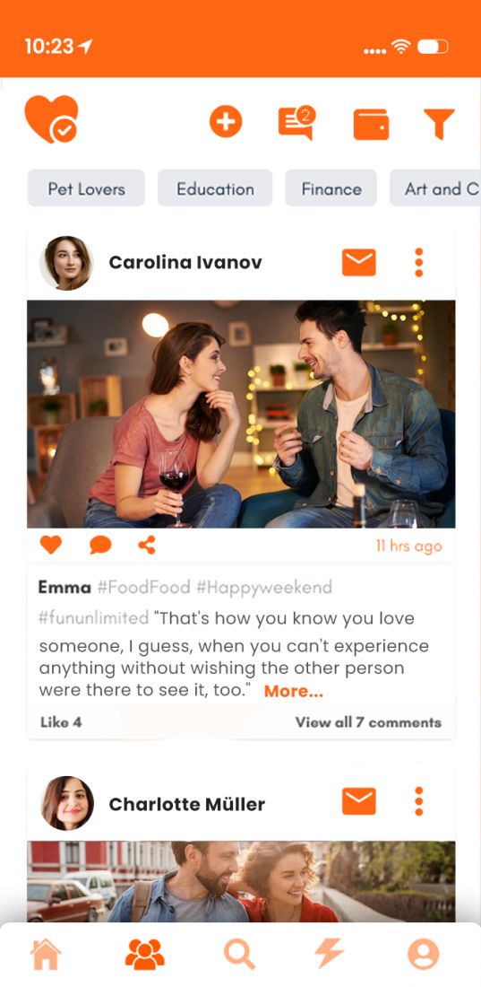 Social Media Dating App | Online Dating App - Matellio