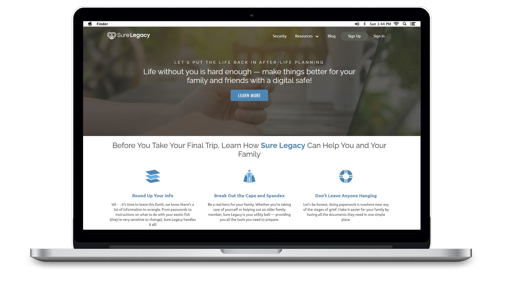 Sure Legacy | Digital Safe App | Digital Locker App - Matellio